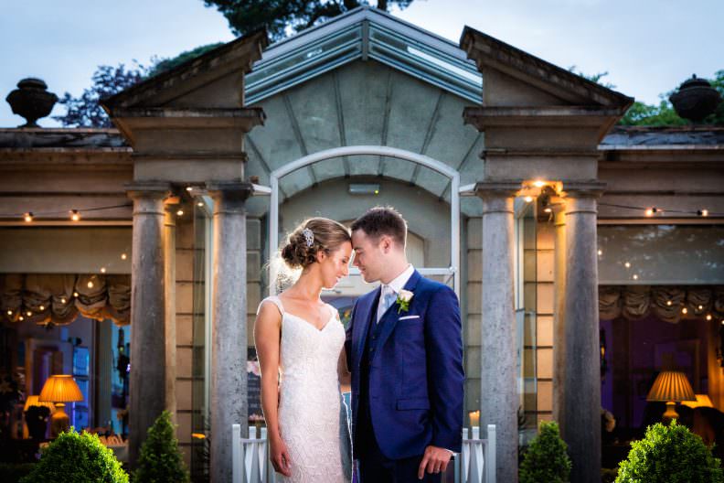 Stunning Outdoor wedding at Marlfield House - Wedding Photographer Ireland