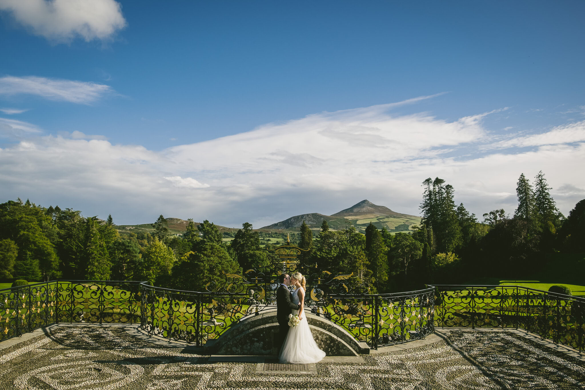 Autumn Wedding at Powerscourt House and Gardens - Wedding Photographer ...